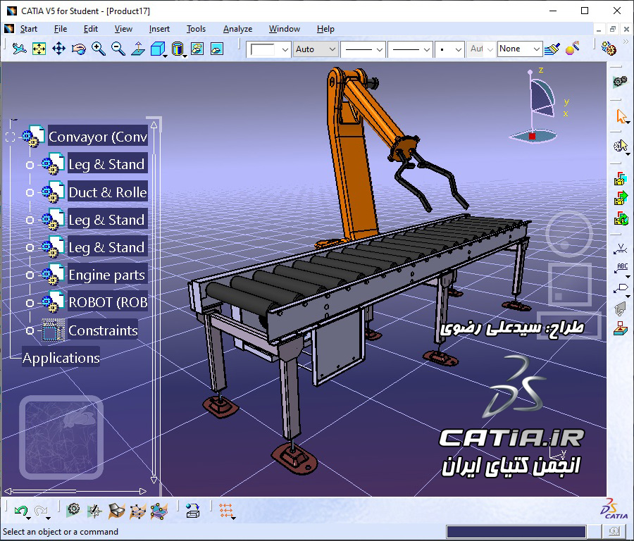 CATIA.IR :: سیدعلی رضوی